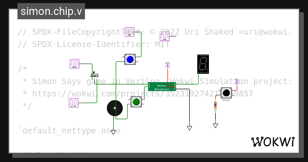 Verilog Notes Wokwi Esp32 Stm32 Arduino Simulator