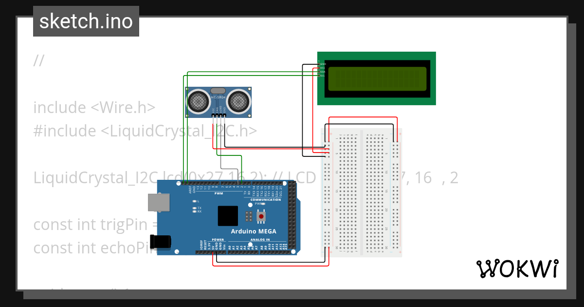 Uitrasonic_Distance_Measure - Wokwi ESP32, STM32, Arduino Simulator