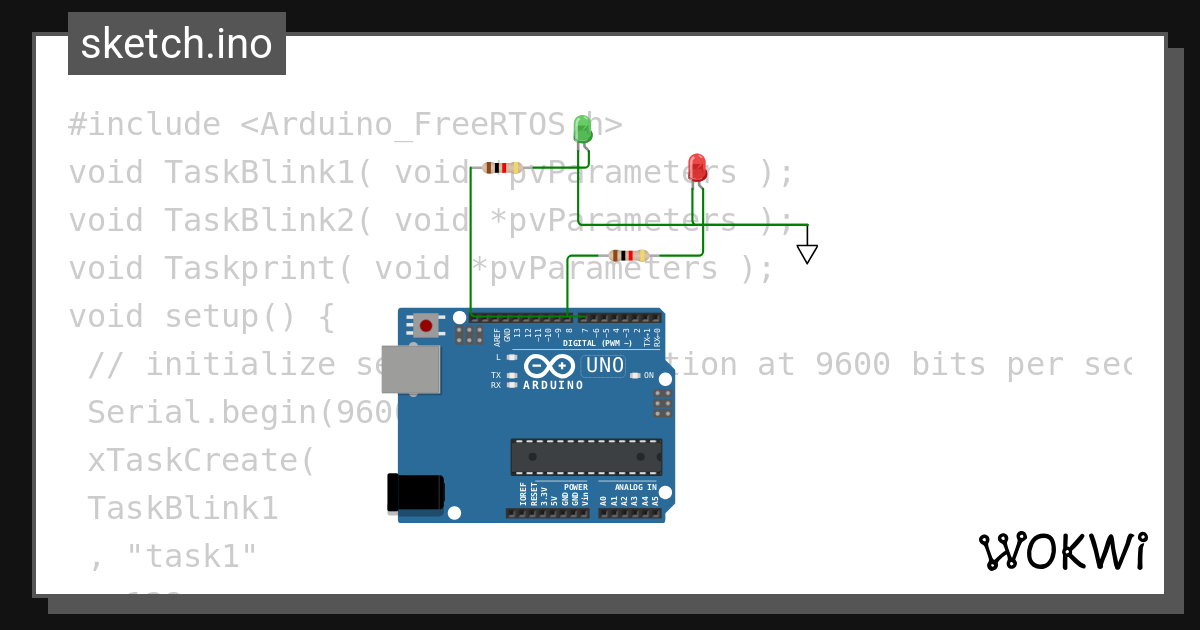 Bật Tắt Led3s 2s Wokwi Esp32 Stm32 Arduino Simulator 9842