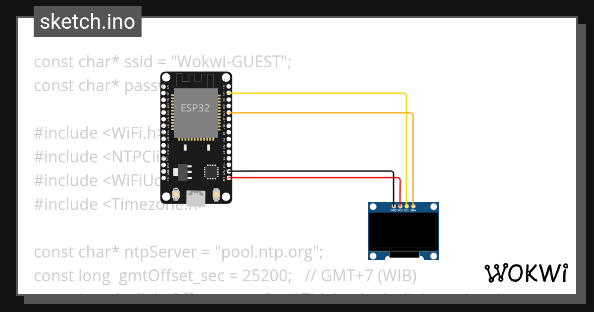 digital time Copy - Wokwi ESP32, STM32, Arduino Simulator