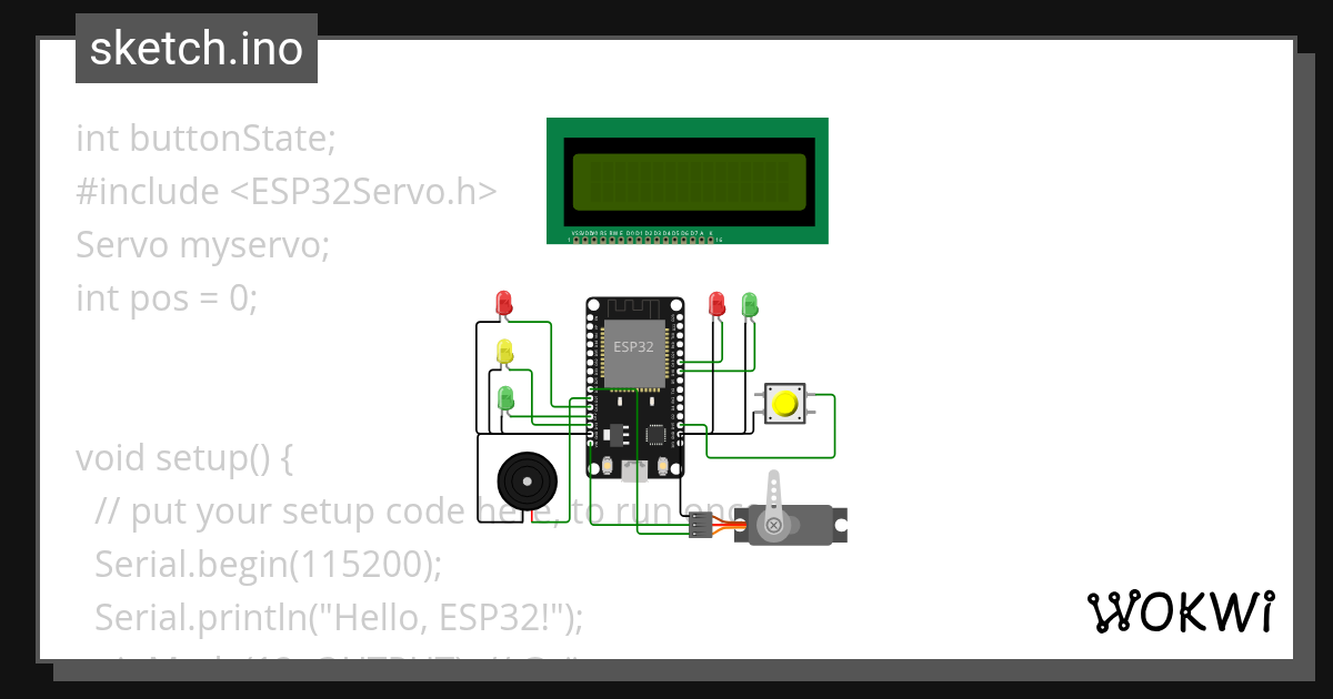 ampel_esp32 Copy - Wokwi ESP32, STM32, Arduino Simulator