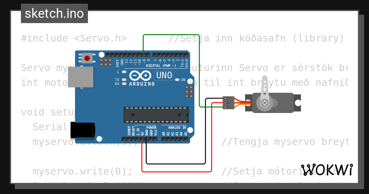 Verkefni 6 Wokwi Esp32 Stm32 Arduino Simulator