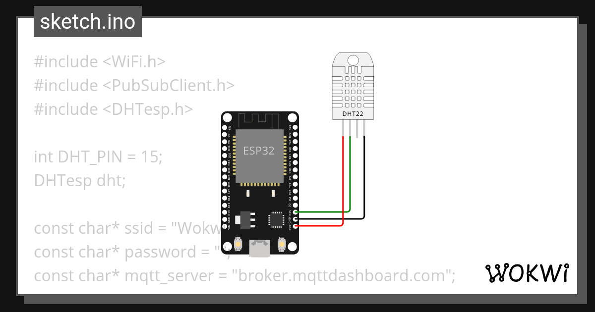 Client 1 Wokwi Esp32 Stm32 Arduino Simulator 3401