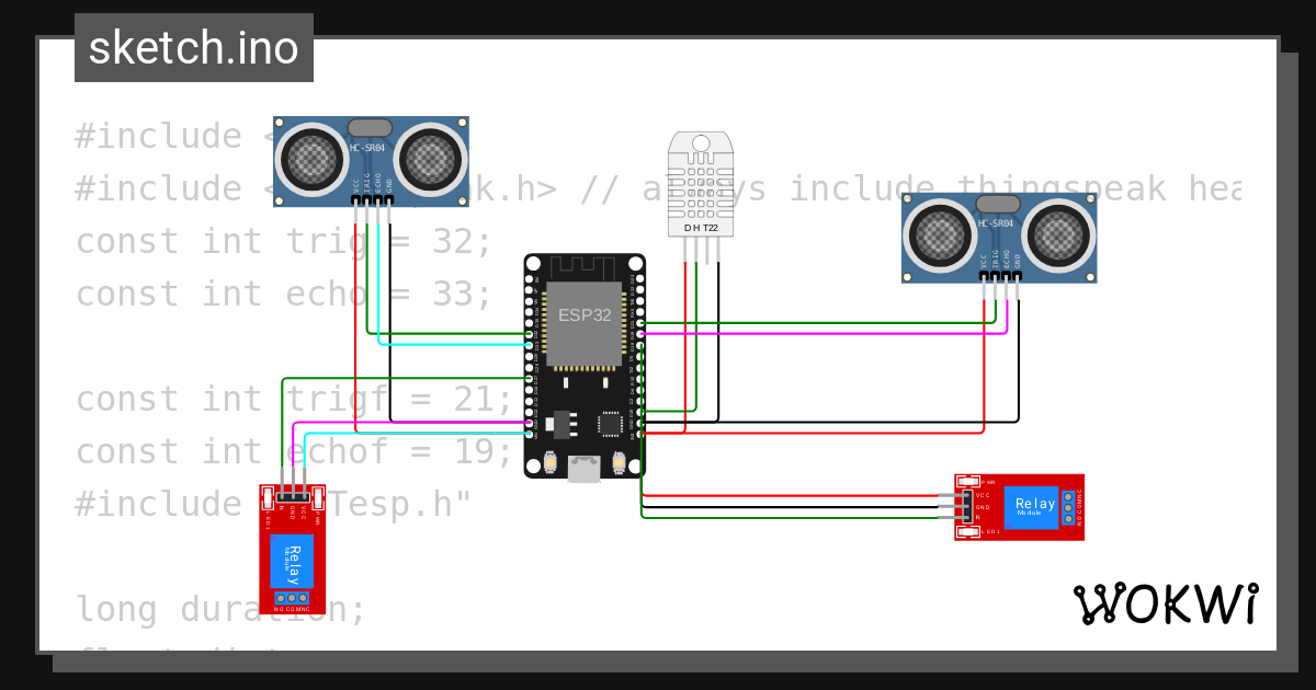 Poultry Wokwi Esp32 Stm32 Arduino Simulator