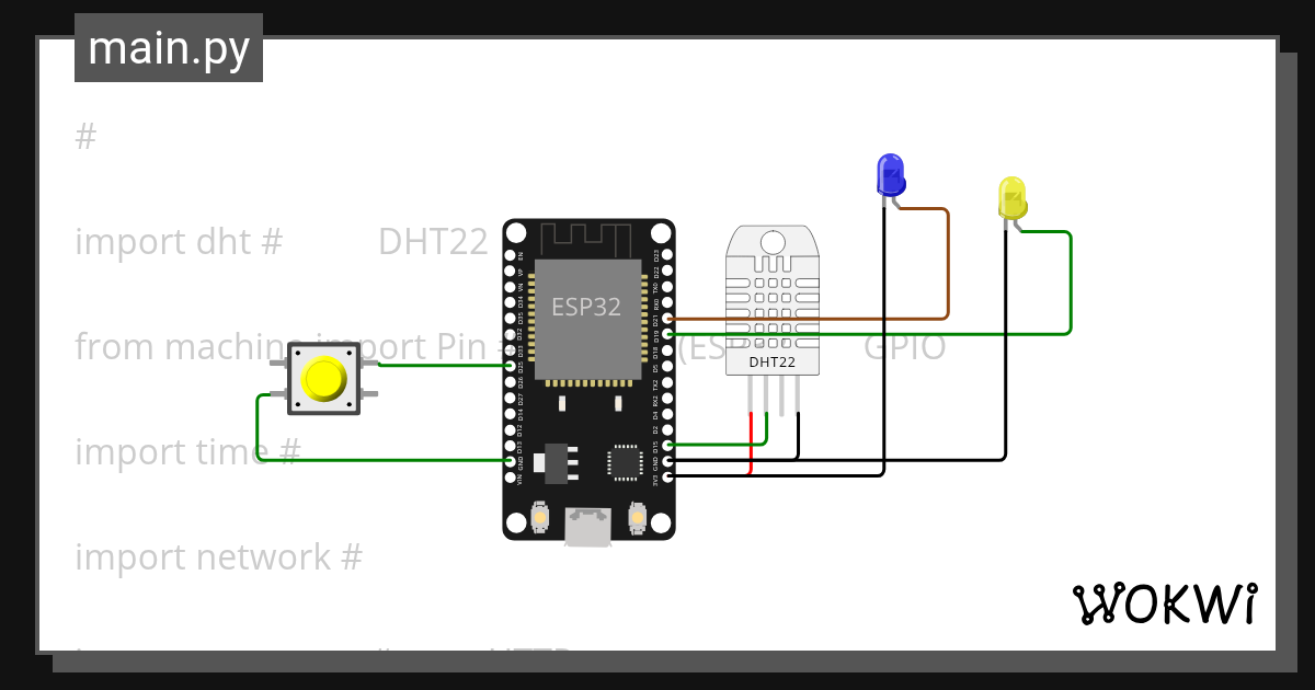 Mid Term - Wokwi Arduino and ESP32 Simulator