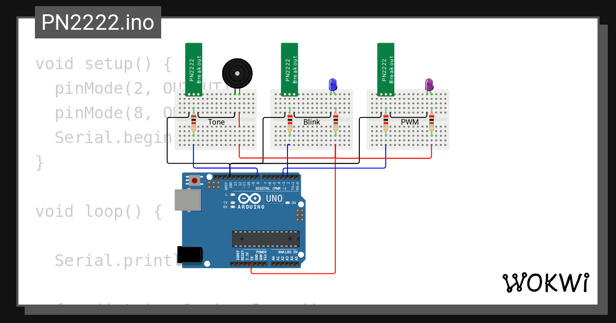 Pn2222tonepwm Wokwi Esp32 Stm32 Arduino Simulator