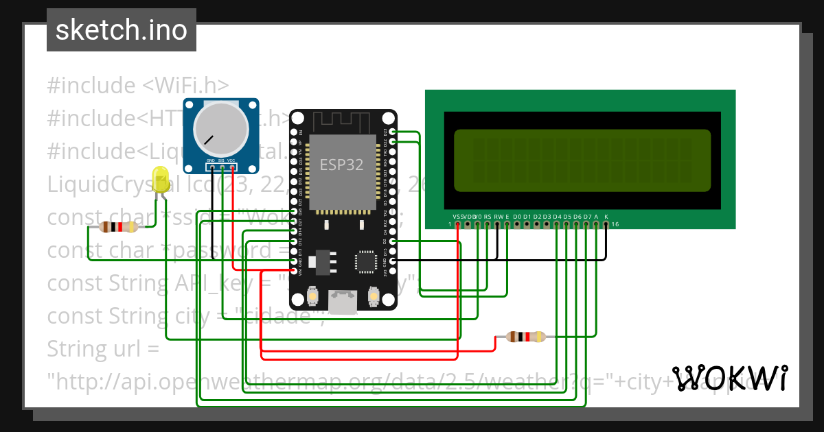 Procedimento 2 - Wokwi ESP32, STM32, Arduino Simulator