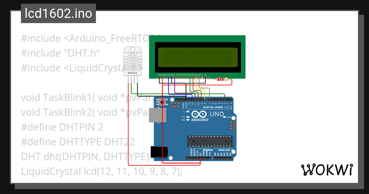 lcd1602.ino Copy - Wokwi ESP32, STM32, Arduino Simulator