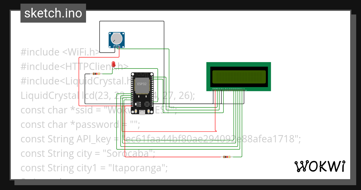 Desafio 2 - Wokwi ESP32, STM32, Arduino Simulator
