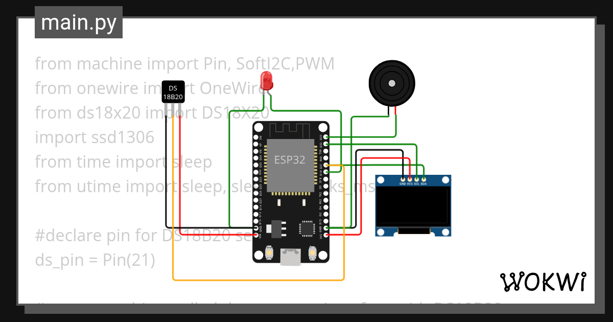 PRACTICAL TEST L01_NURIN HAIFA - Wokwi ESP32, STM32, Arduino Simulator