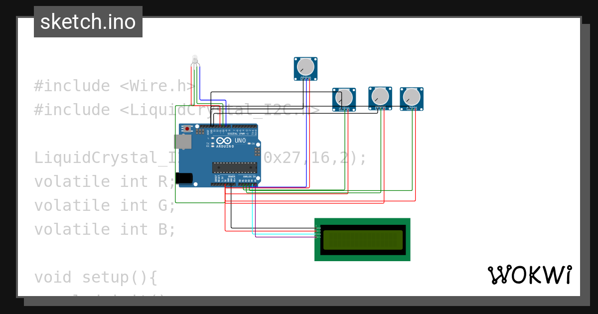 Rgb灯 光 1copy Wokwi Esp32 Stm32 Arduino Simulator