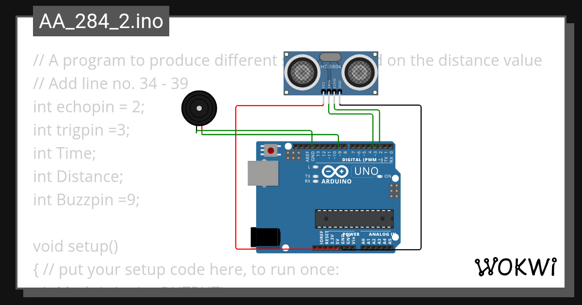 C284_AA2 - Wokwi ESP32, STM32, Arduino Simulator