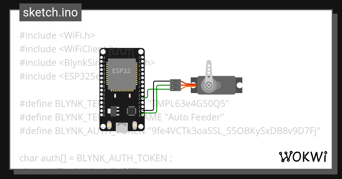 Pakan Ikan Coy Wokwi Esp32 Stm32 Arduino Simulator 5925