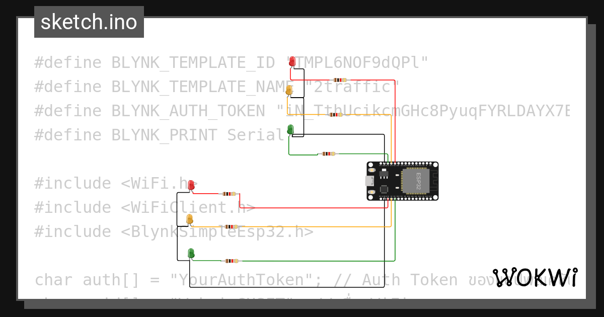 2traffic Copy Wokwi Esp32 Stm32 Arduino Simulator 6952
