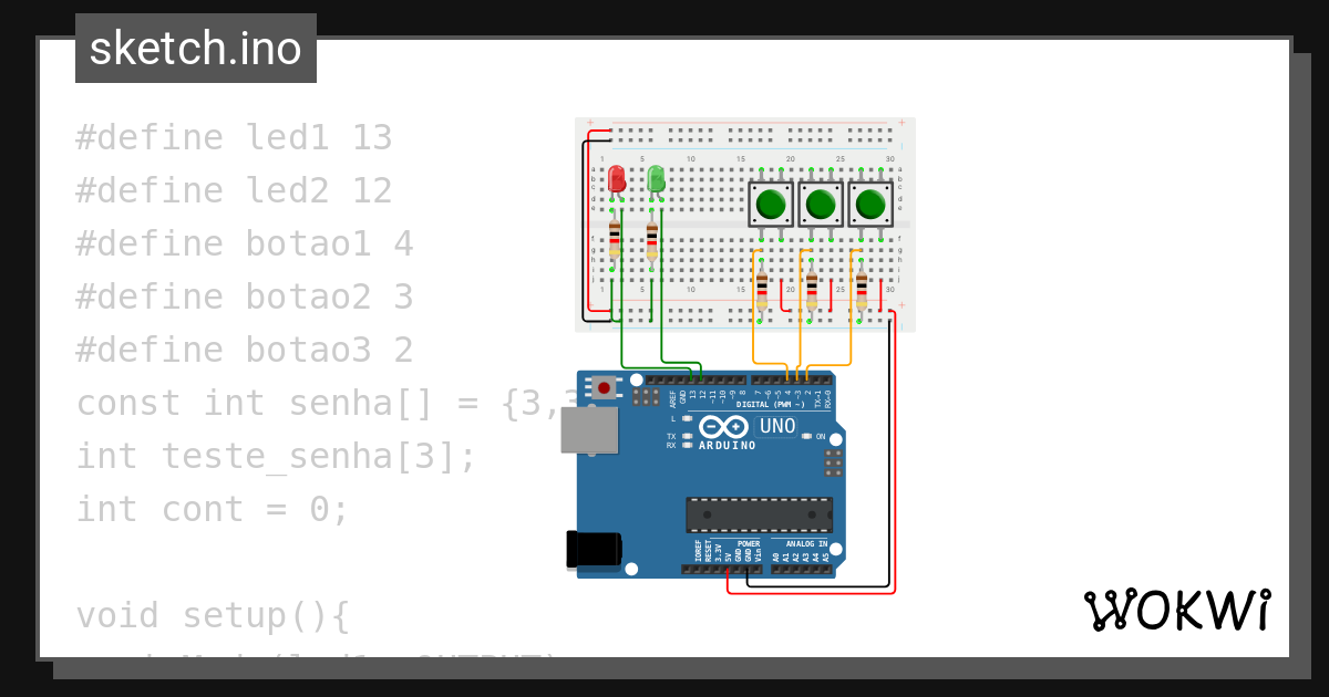 Senha Wokwi Esp32 Stm32 Arduino Simulator 1918