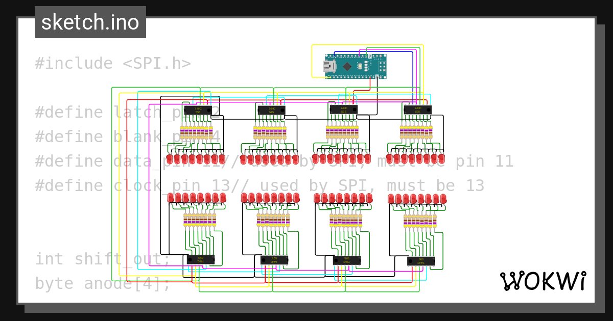 Rgbcubecode4x4 Wokwi Esp32 Stm32 Arduino Simulator 3373