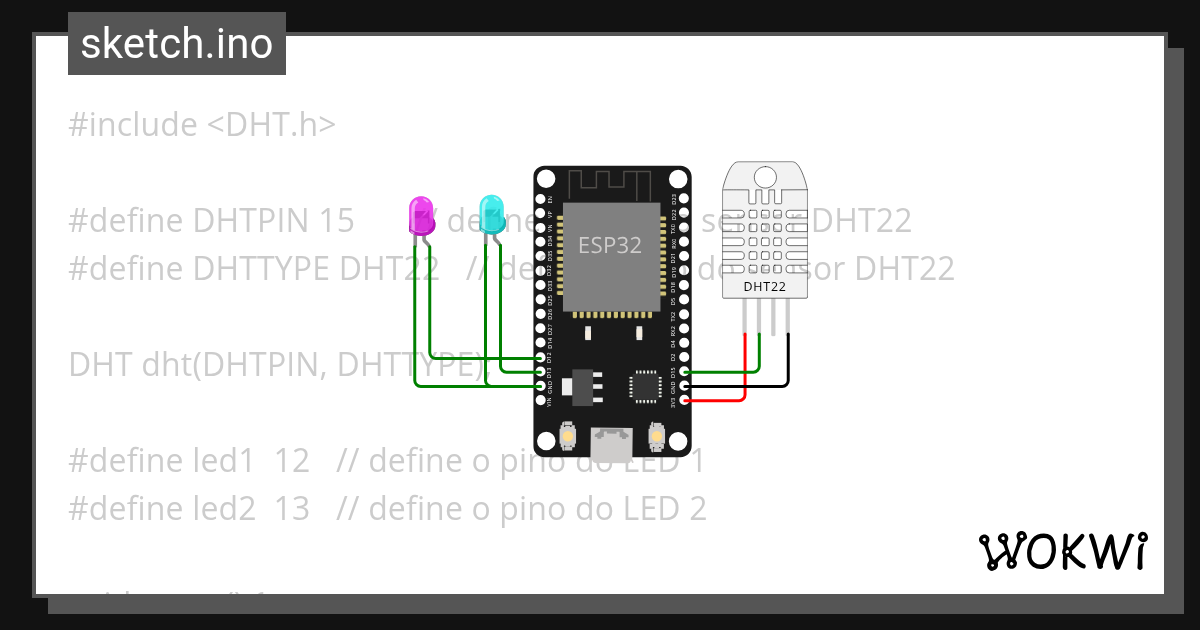 SA1 - Wokwi ESP32, STM32, Arduino Simulator