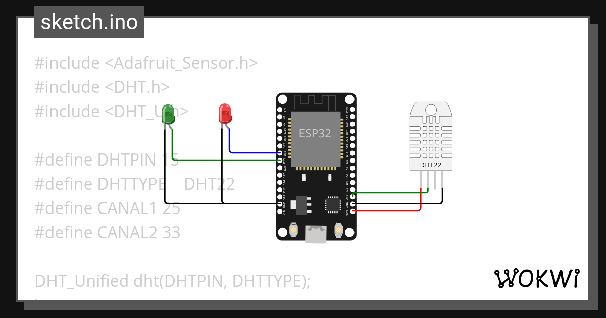DHT22 - Senai Copy - Wokwi ESP32, STM32, Arduino Simulator