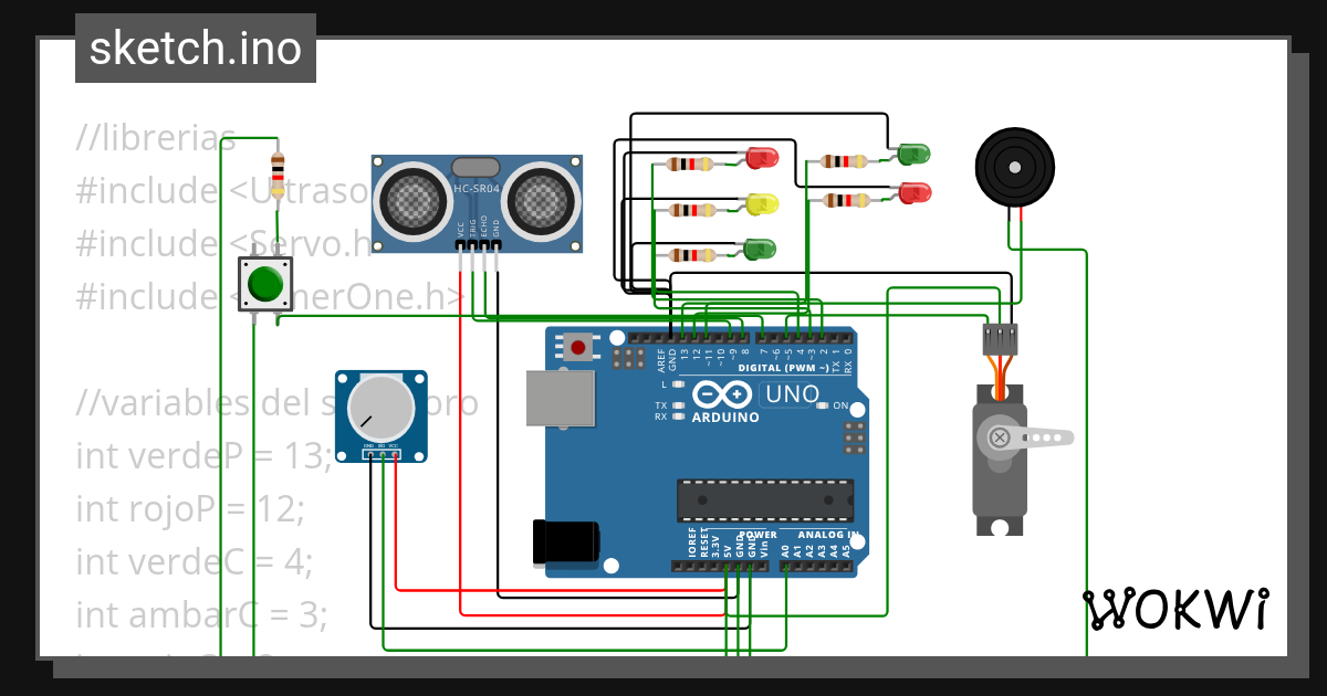 examen de arduino - Wokwi ESP32, STM32, Arduino Simulator