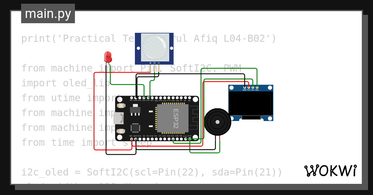 Practical Test Amirul Wokwi Esp32 Stm32 Arduino Simulator