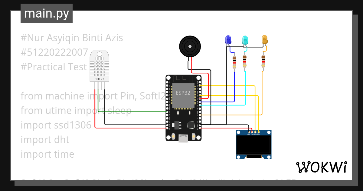 PT C - Wokwi ESP32, STM32, Arduino Simulator