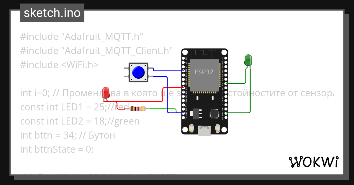 Adafruitbuttons Wokwi Esp32 Stm32 Arduino Simulator 