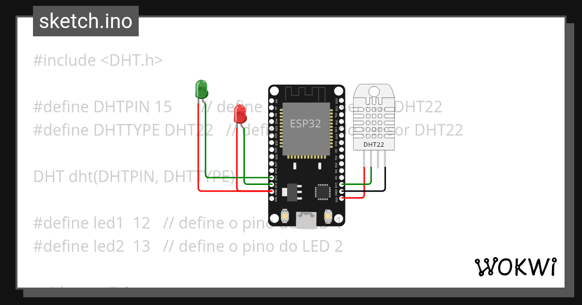 SA1 - Wokwi ESP32, STM32, Arduino Simulator