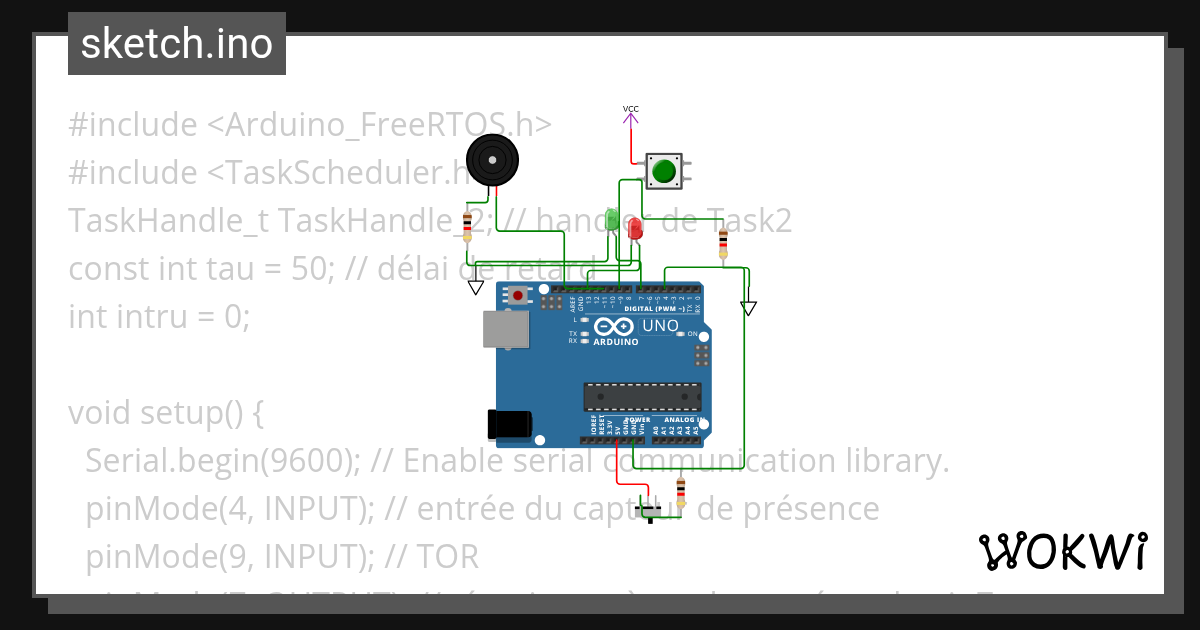 Wokwi - Online ESP32, STM32, Arduino Simulator