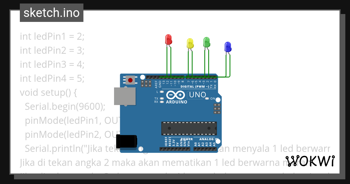 rangkaian 4 - Wokwi ESP32, STM32, Arduino Simulator