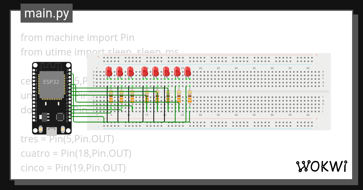 Semaforo Wokwi Esp32 Stm32 Arduino Simulator 