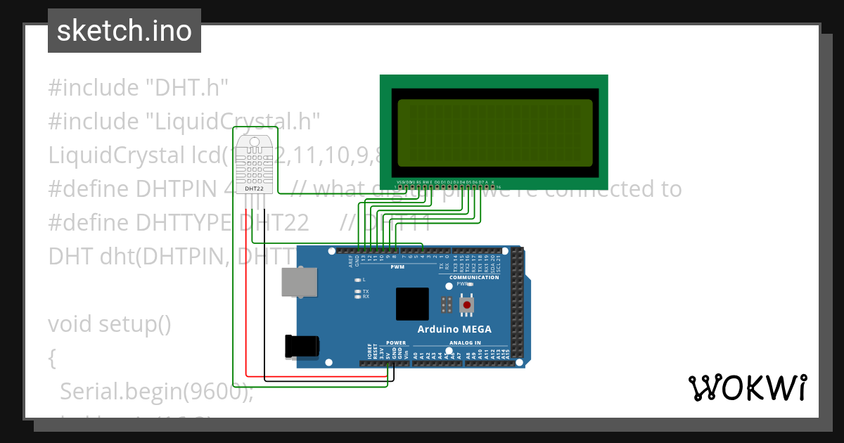 Dht Sensor With Mega Wokwi Esp32 Stm32 Arduino Simulator 1451