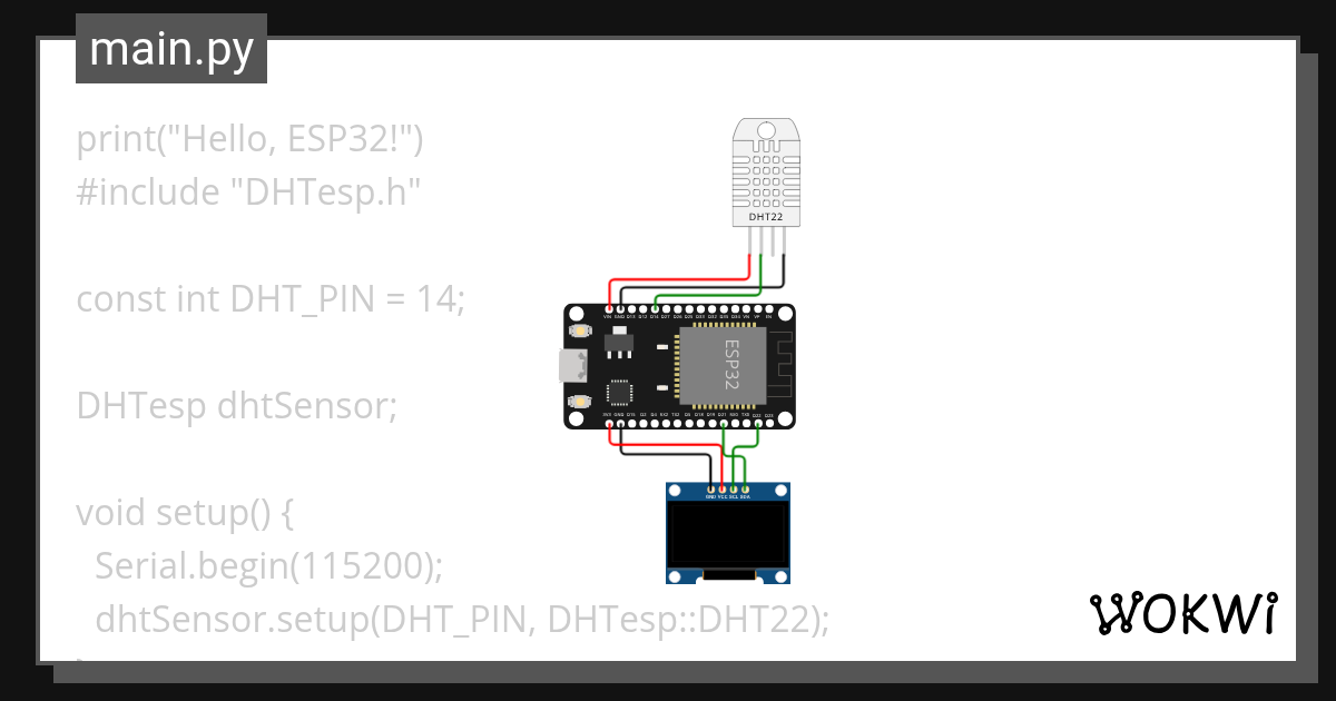 dht22 - Wokwi ESP32, STM32, Arduino Simulator