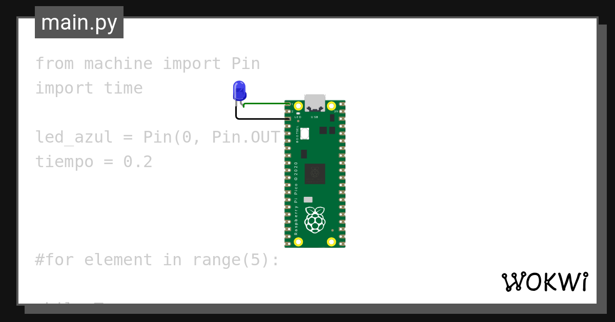 Led Azul Xd Wokwi Esp32 Stm32 Arduino Simulator 7115