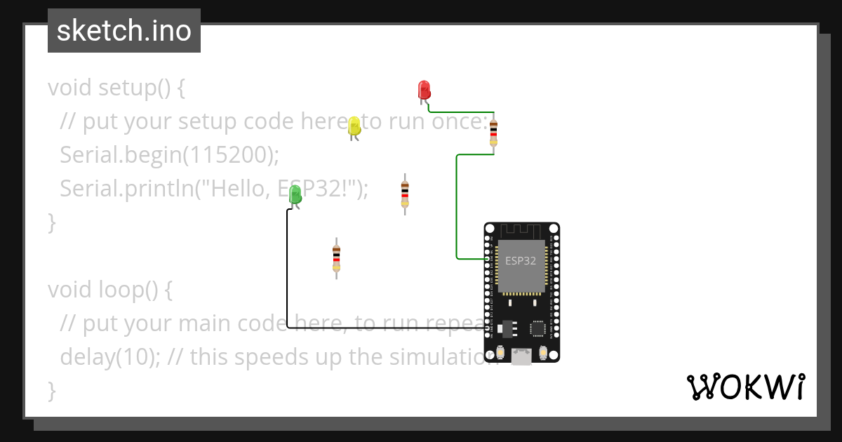 Semaforo 1 Wokwi Esp32 Stm32 Arduino Simulator 7987