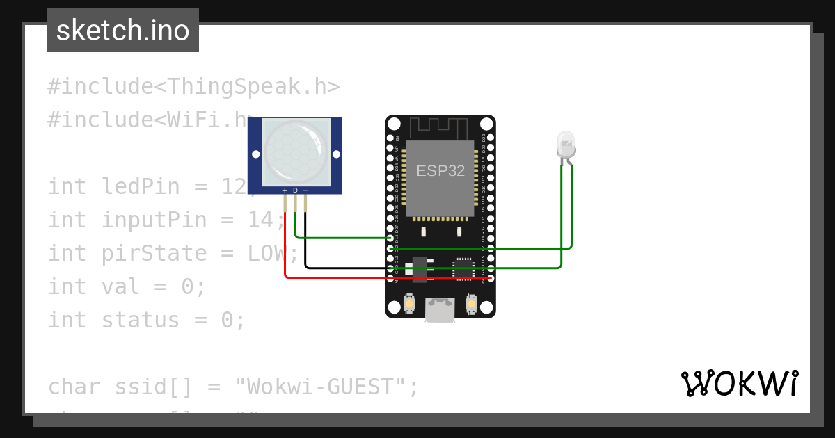 Street Light Wokwi Esp32 Stm32 Arduino Simulator 7165
