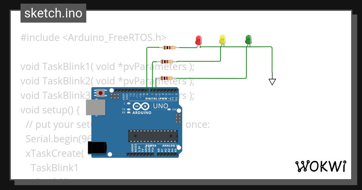Cau1b - Wokwi ESP32, STM32, Arduino Simulator
