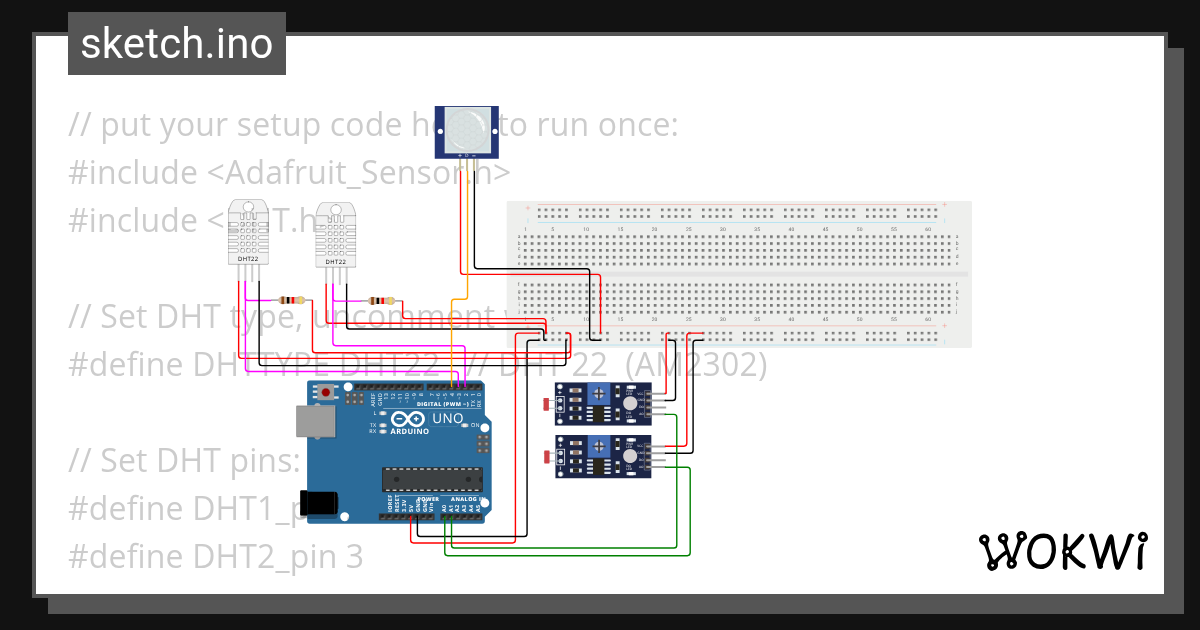 temp_pir_ldr - Wokwi ESP32, STM32, Arduino Simulator