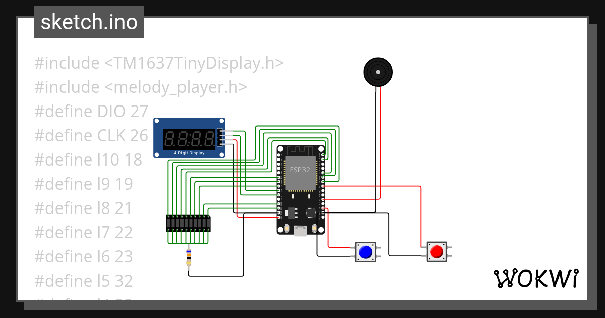 pinpon - Wokwi ESP32, STM32, Arduino Simulator