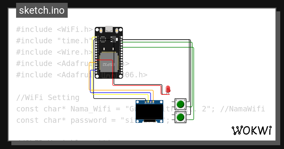Tugas 3 Sbm Wokwi Esp32 Stm32 Arduino Simulator 7598