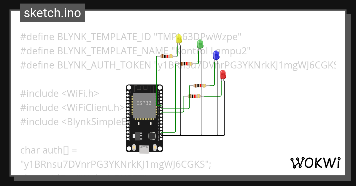 ESP1 - Wokwi ESP32, STM32, Arduino Simulator