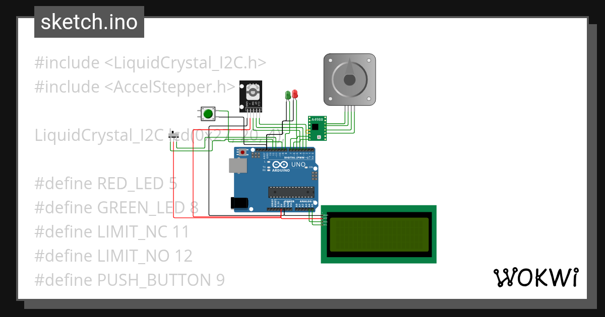 stepper motor1 - Wokwi ESP32, STM32, Arduino Simulator