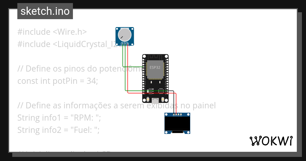projeto 1.4 - Wokwi ESP32, STM32, Arduino Simulator