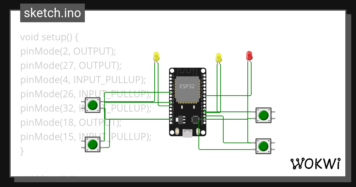 Projeto 11 Wokwi Esp32 Stm32 Arduino Simulator 