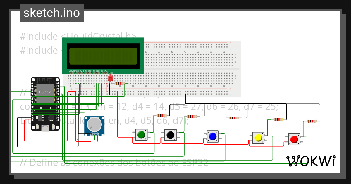 ESP32 - Projeto cronometro Copy - Wokwi ESP32, STM32, Arduino Simulator