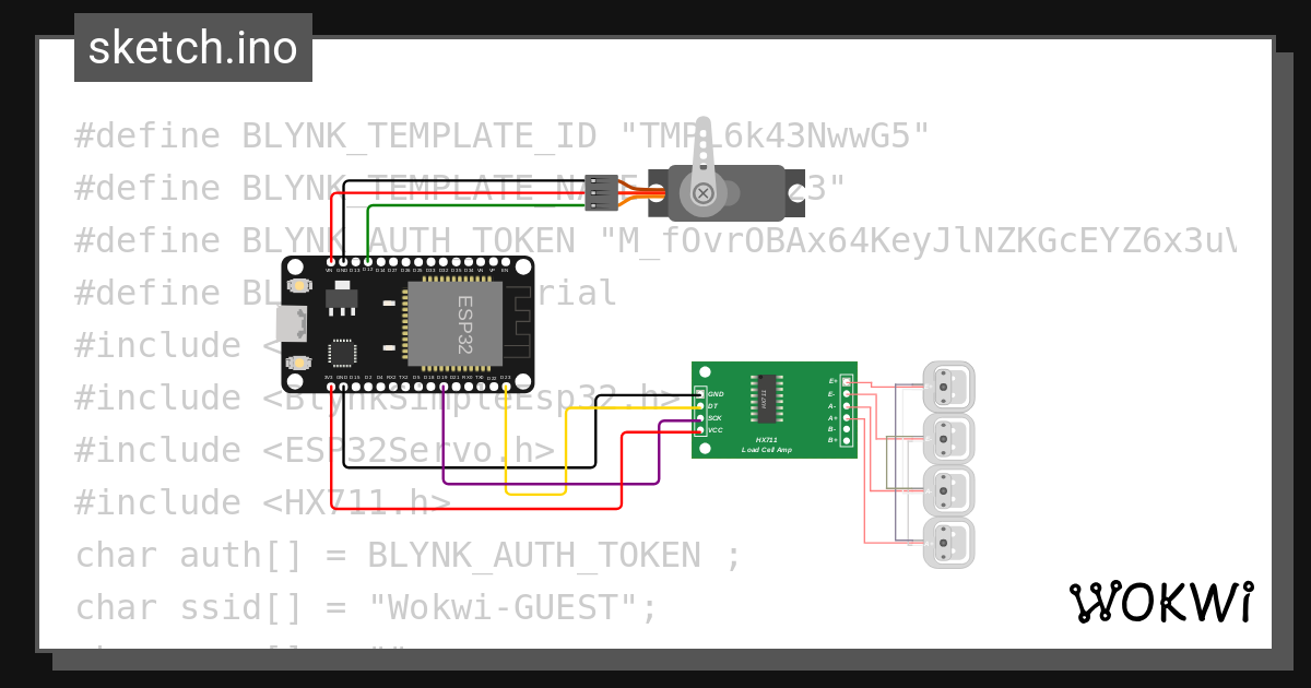 โปรเจค Wokwi Esp32 Stm32 Arduino Simulator 9312