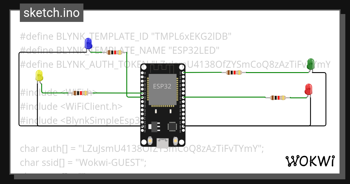 2011032 Mrizal Ledesp32 Wokwi Esp32 Stm32 Arduino Simulator 5604