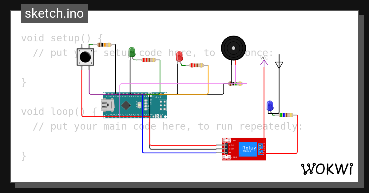Knock Knock Copy Wokwi Esp32 Stm32 Arduino Simulator