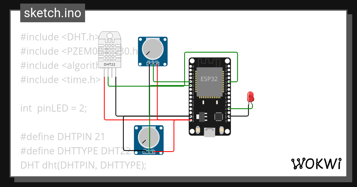 Projrct - Wokwi ESP32, STM32, Arduino Simulator