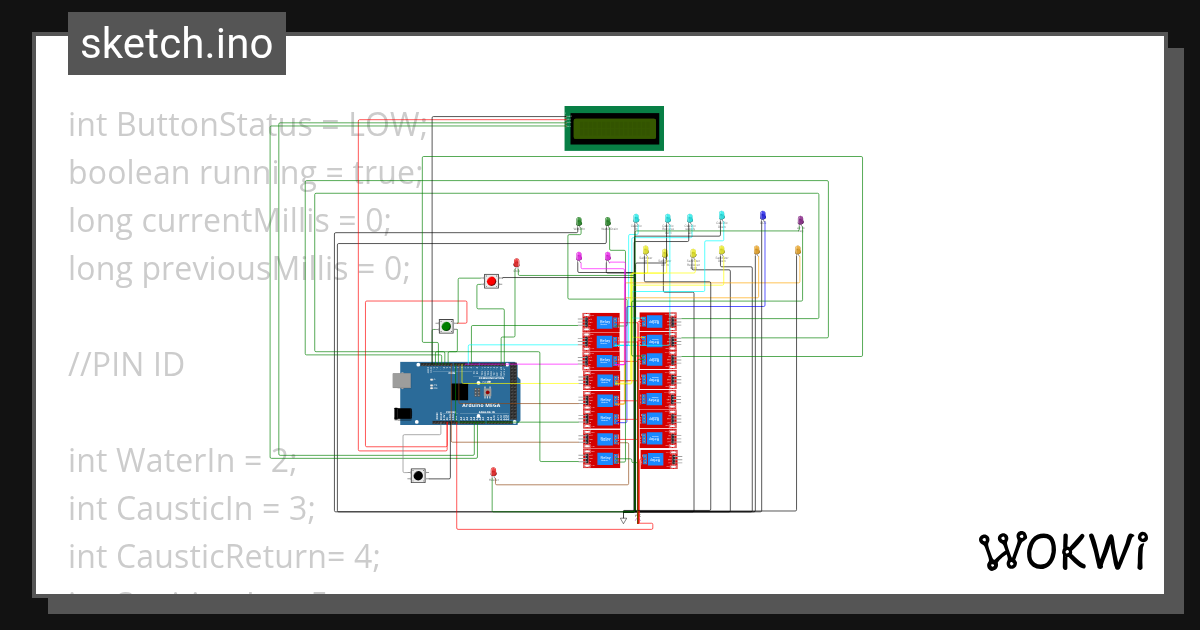Washer final draft 2 - Wokwi ESP32, STM32, Arduino Simulator