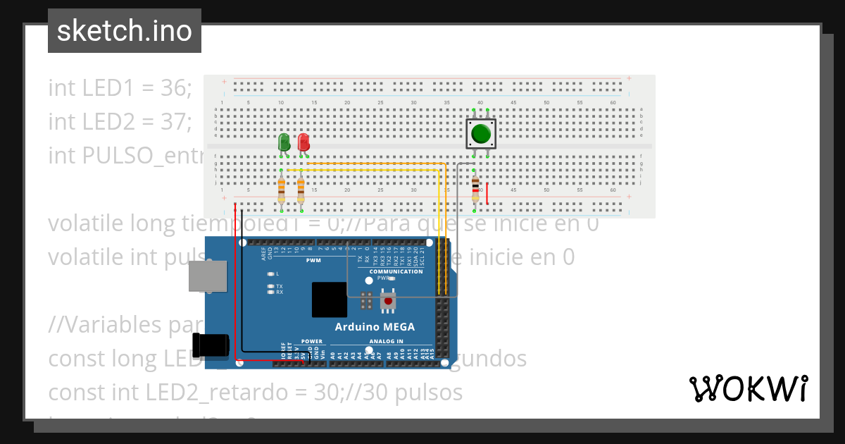 Practica 9 - Wokwi ESP32, STM32, Arduino Simulator